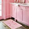 Amazon.com: ETYZE Coquette Pink Bow Welcome Mat Floor Mats, Pink ...