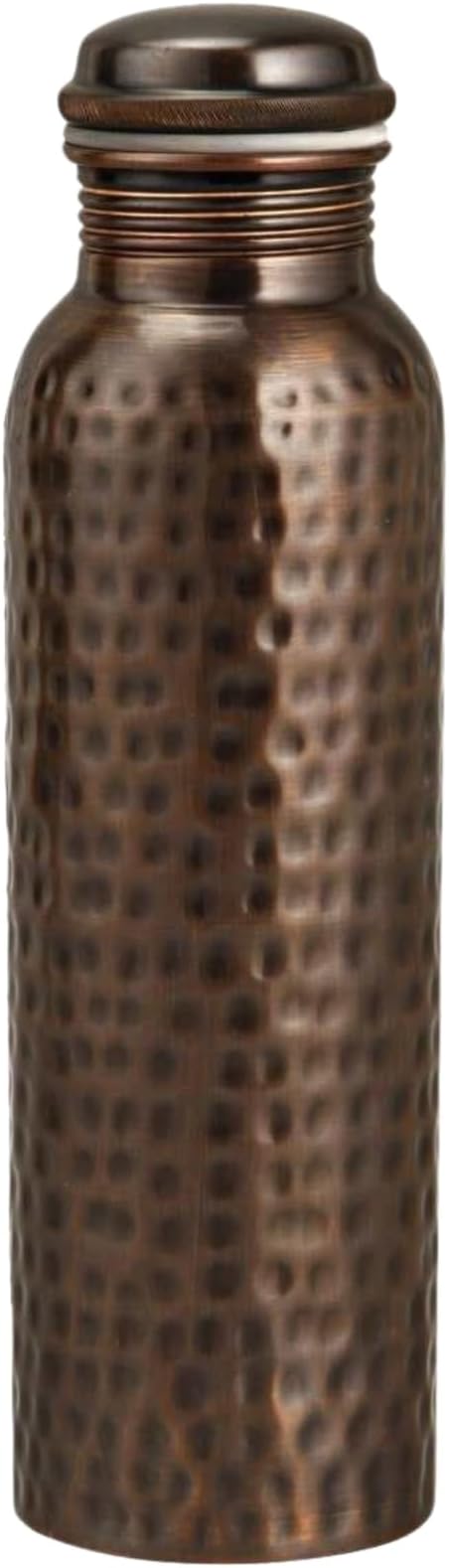 Amazon.com: Pure Copper Water Bottle for Drinking - Indian Handmade ...