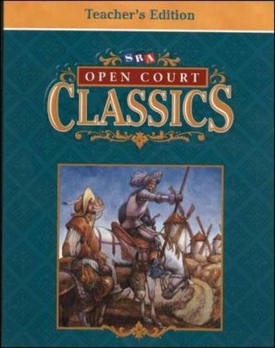 SRA Open Court Classics: Teacher's Edition Level 5: 9780075725008 ...