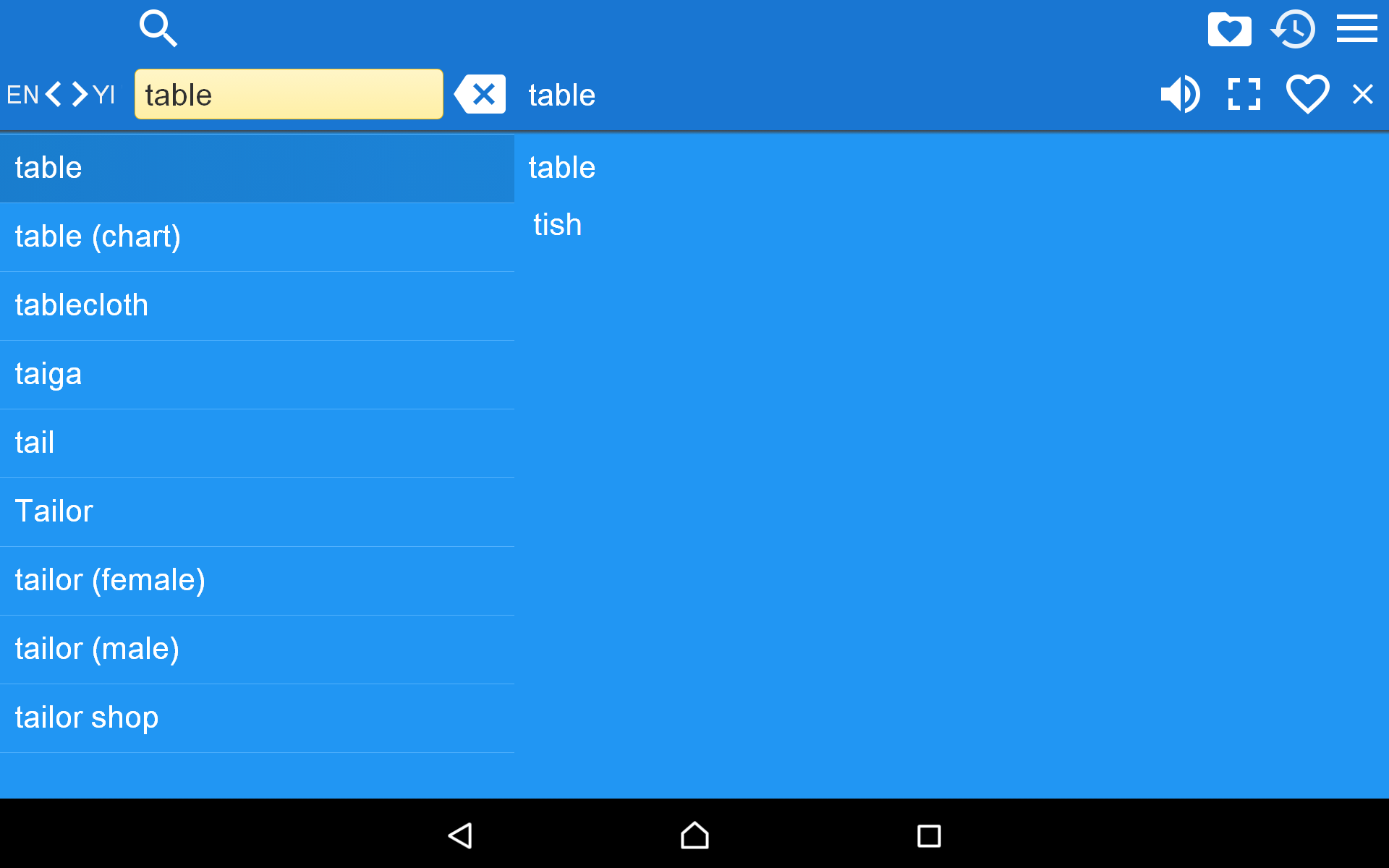 English Yiddish Dictionary Free - App on Amazon Appstore