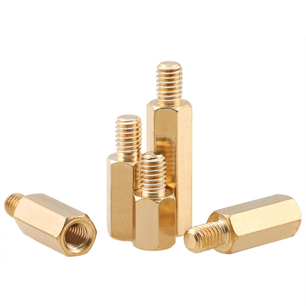 Hexagonal Copper Column Single Pass nut Column M3 Chassis Motherboard ...