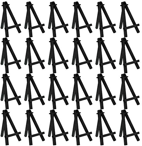 Amazon.com: Mimorou 60 Pack 5 Inch Mini Easel Wood Display Artist Small ...