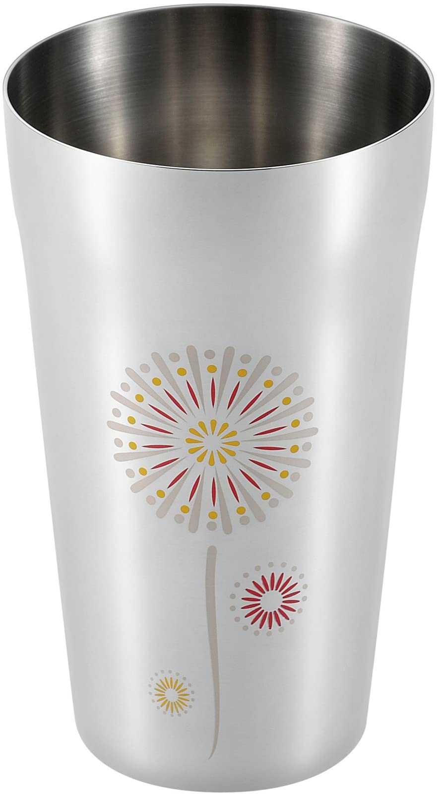 Amazon｜よこやま 日本製 感温 ステンレス タンブラー 420ml 花火 燕熟の技 EJK-400｜タンブラーグラス オンライン通販