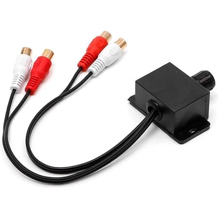 Amazon.com: Universal Car Amplifier Bass Knob Control Via RCA RCA Audio ...