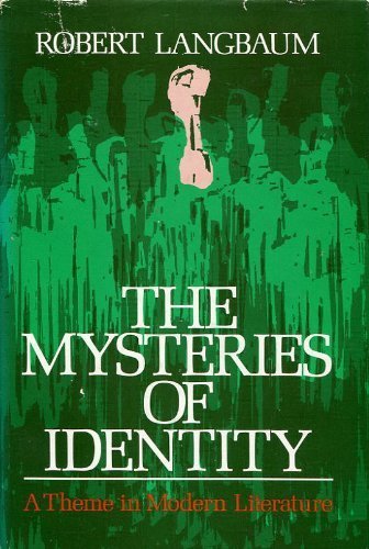 Amazon.com: The Mysteries of Identity: Theme in Modern Literature ...