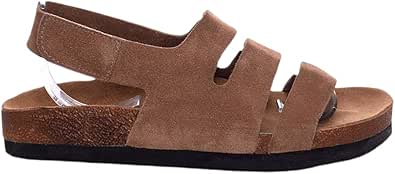 Amazon.com | Moosefield Genuine Suede Leather Orthopedic Women's ...