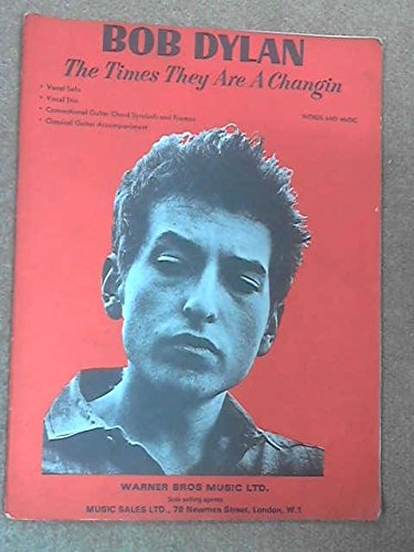 The Times They Are A Changin: Bob Dylan, Jerry Sears (Arranger): Amazon ...