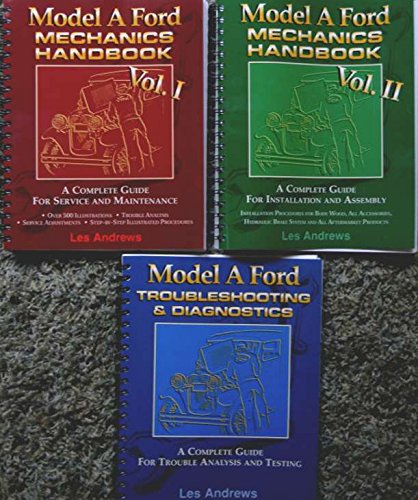 STEP-BY-STEP COMPLETE SET OF MODEL A FORD MECHANICS REPAIR SHOP ...