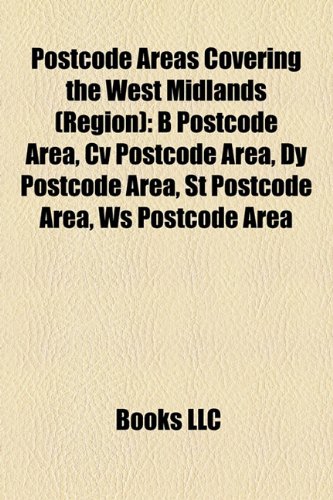 Amazon.co.jp: Postcode Areas Covering the West Midlands (Region) : 本