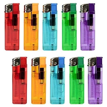 EPISENT Multicolour Electronic Child Safe Lighters With Adjustable ...