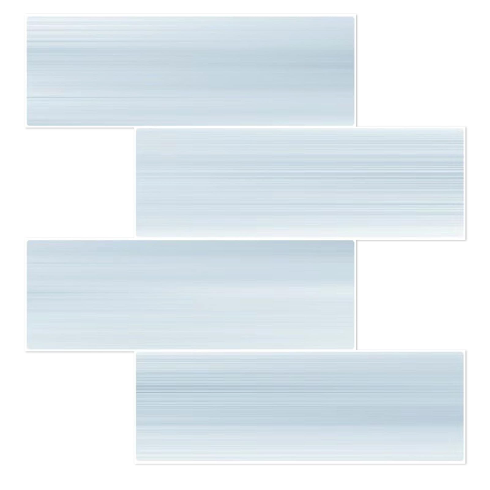 ROOMOSA 10 PCS Peel and Stick Kitchen Backsplash Tile, 3"x 9" Subway ...