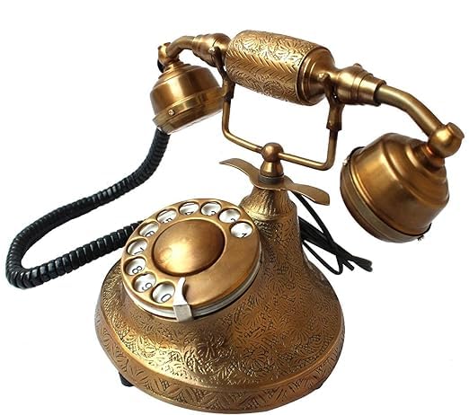 Dynamic Store Antique Landline Telephone, Gold : Amazon.in: Electronics