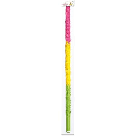 Amazon.com: Plastic Multicolor Fringed Pinata Stick : Toys & Games