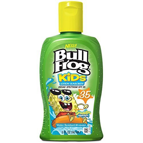 Amazon.in: Buy Bull Frog Kids Sunscreen Lotion SPF 35, Sponge Bob, 5 oz ...
