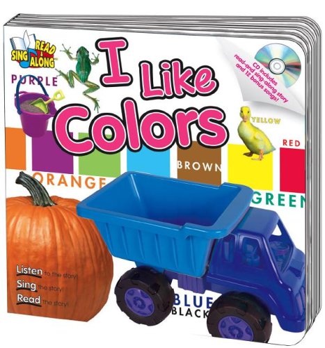 Amazon.com: I Like Colors Read & Sing Along Board Book With CD (Read ...