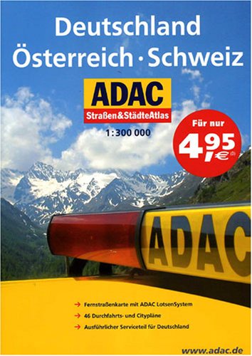 Amazon.co.jp: ADAC Strassen- und StaedteAtlas Deutschland 1 : 300 000 : 本