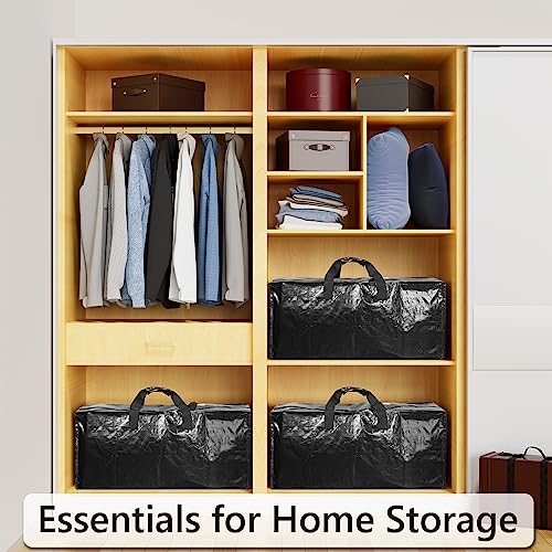 Snapklik.com : Storage And Moving Bags 9 Pack, 3 Bags W/Backpack Straps ...