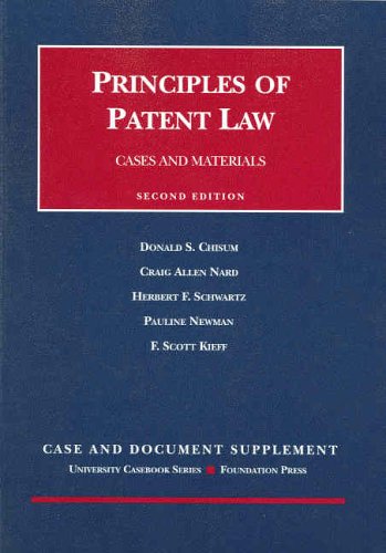 Amazon.com: 2002 Documentary Supplement to Principles of Patent Law ...