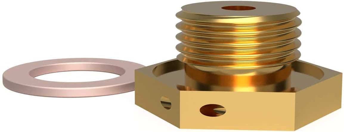 Adapter M10x1 female thread to 1/2 inch male thread. : Amazon.co.uk ...