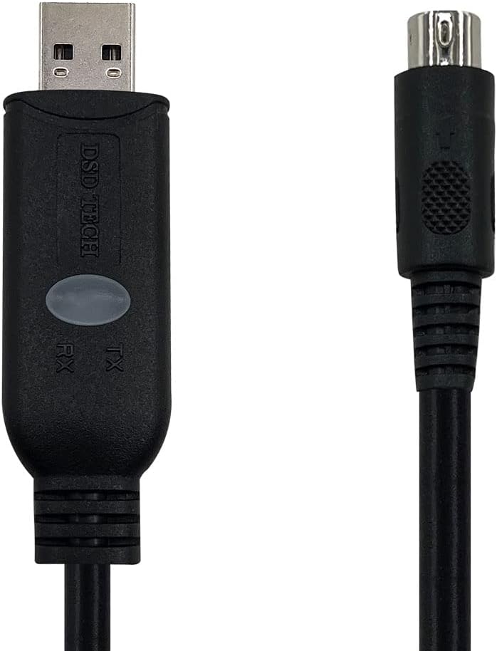 Amazon.co.jp: DSD TECH SH-P8V USB RS422プログラミングケーブル(三菱PLC FXシリーズ用)-4.9FT ...