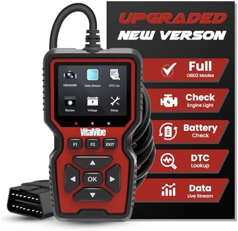 Amazon.com: Check Engine Code Reader, Car Diagnostic Scanner, Vehicle ...