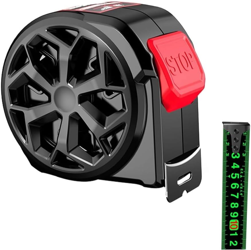 Amazon | Itisyou 巻き尺 スケール メジャー 测量 巻尺 防水防塵耐衝撃 さらに夜光機能付き シンプルでファッション 5M-25MM | メジャー・巻尺