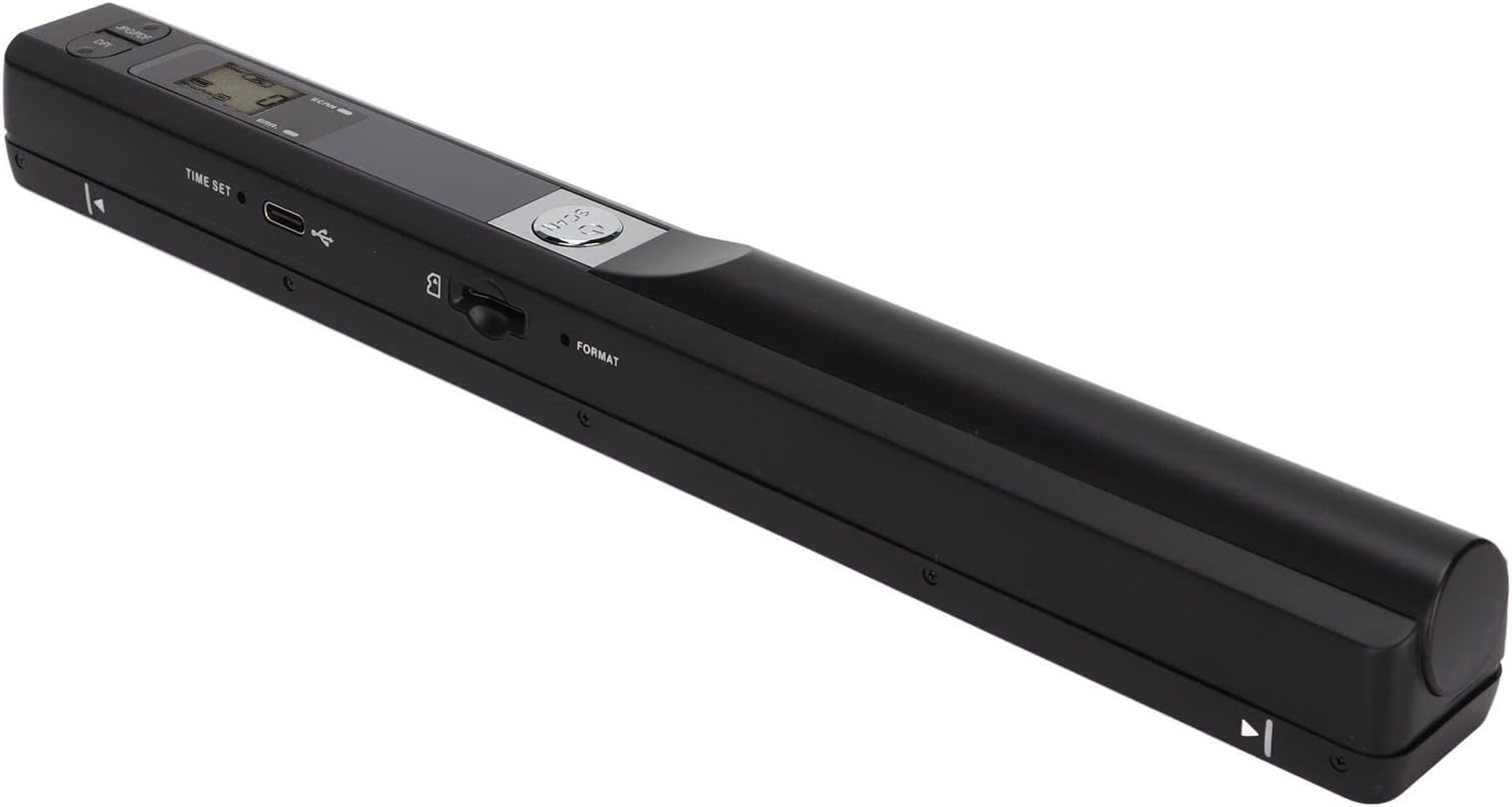 AOZBZ Portable Document Scanner Dokumentenscanner, 900DPI Mobile USB ...