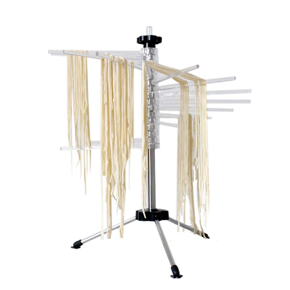 Buy Pasta Drying Rack, Collapsible Noodle Dryer Spiral Design Spaghetti ...