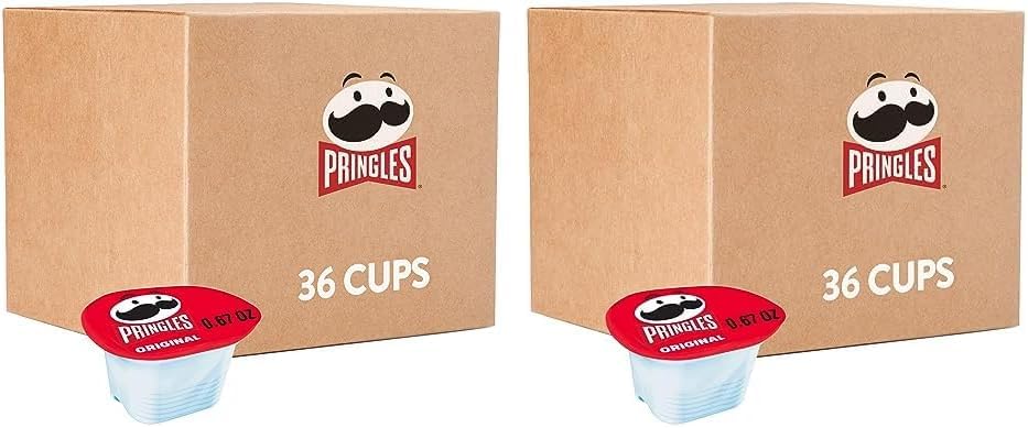 Amazon.com: Pringles Potato Crisps Chips, Lunch Snacks, On-the-Go ...