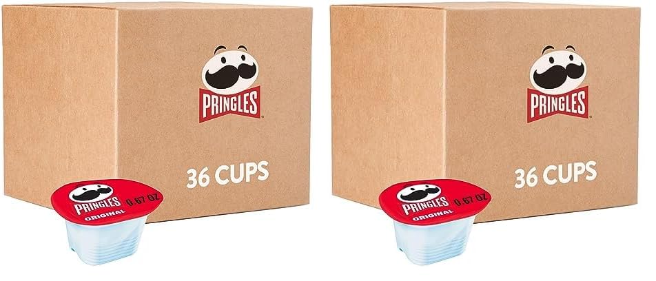 Amazon.com: Pringles Potato Crisps Chips, Lunch Snacks, On-the-Go ...