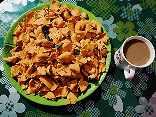 Kerala Fresh Pakkavada(Ribbon Pakkoda) 500 Gm. : Amazon.in: Grocery ...