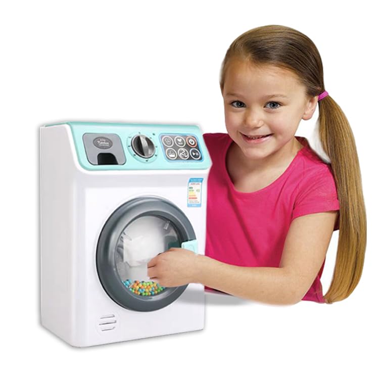 Kids Pretended Washing Machine simulation with Light & Sound Household ...