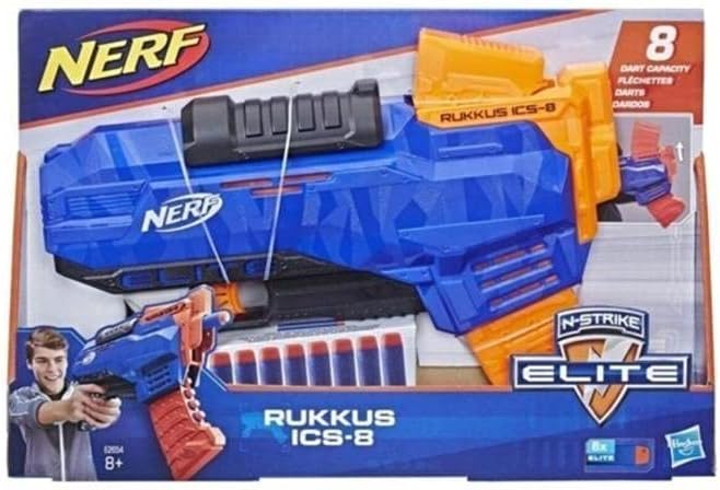 Amazon.com: Nerf N-Strike Elite Rukkus ICS-8 : Toys & Games
