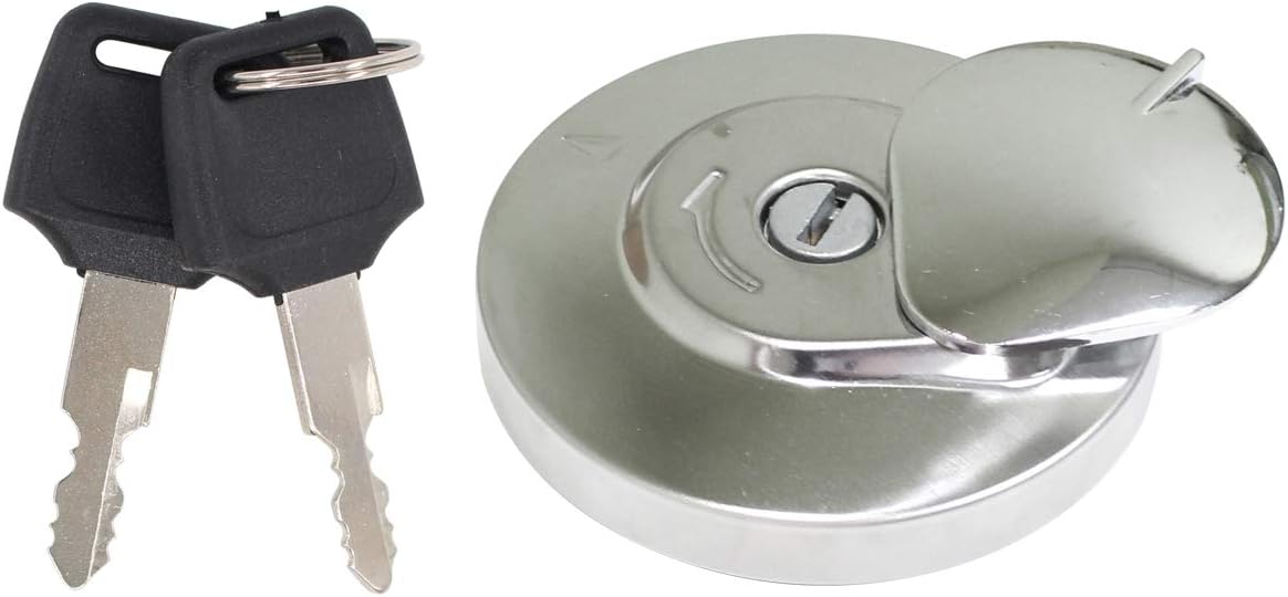 Amazon.com: XtremeAmazing Fuel Gas Tank Fuel Filler Door Cover Cap Lock ...