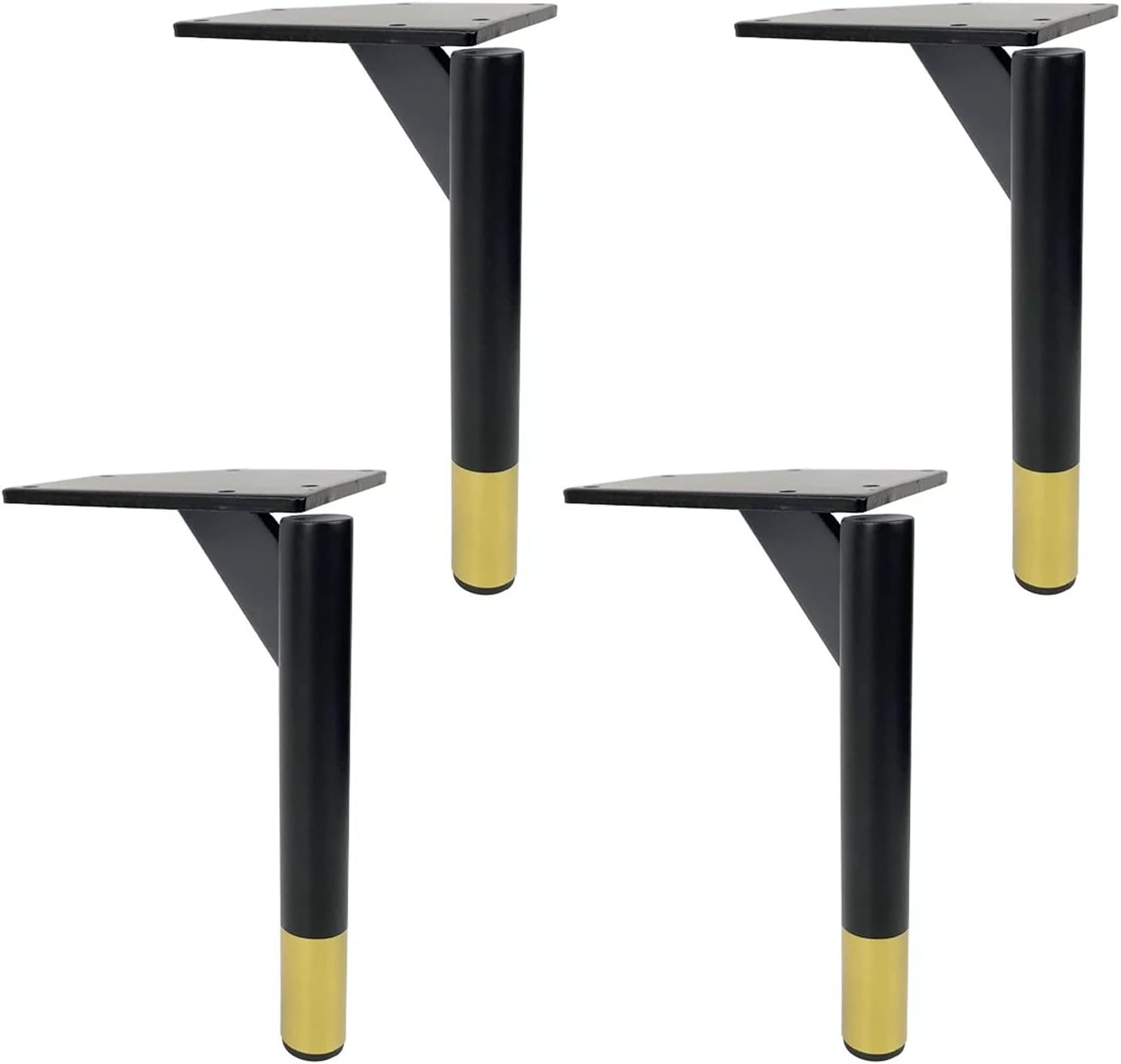 Amazon.com: Heavy Duty 4 Pack Furniture Sofa Legs,Heavy Duty DIY ...