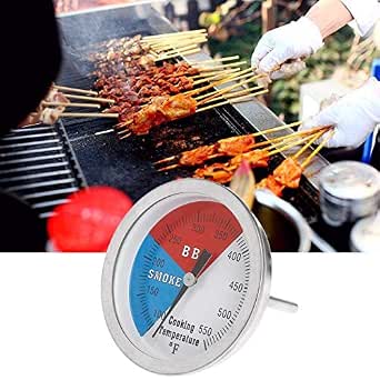 Amazon.com : Ants-Store - 3" 550F BBQ Thermometer Instruments Barbecue ...