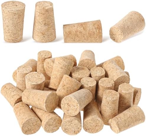 Pack of 30 Corks for Crafts Corks Made of Natural Softwood Cork ...