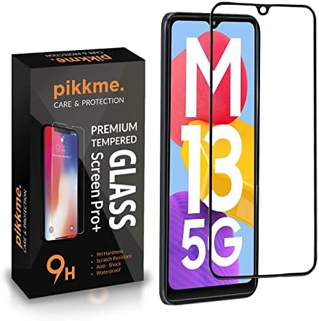 Pikkme Tempered Glass Screen Protector for Samsung Galaxy M13 5g Edge ...