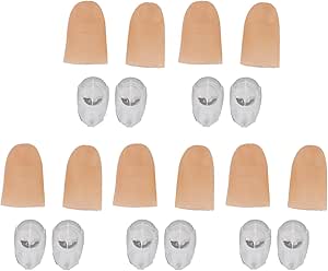 Finger Lights, 5 Pairs Fake Thumb Finger Lamp Magic Red Light up Thumb ...