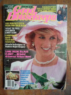 Good Housekeeping Magazine - Vintage Lady Diana (Princess Diana ...