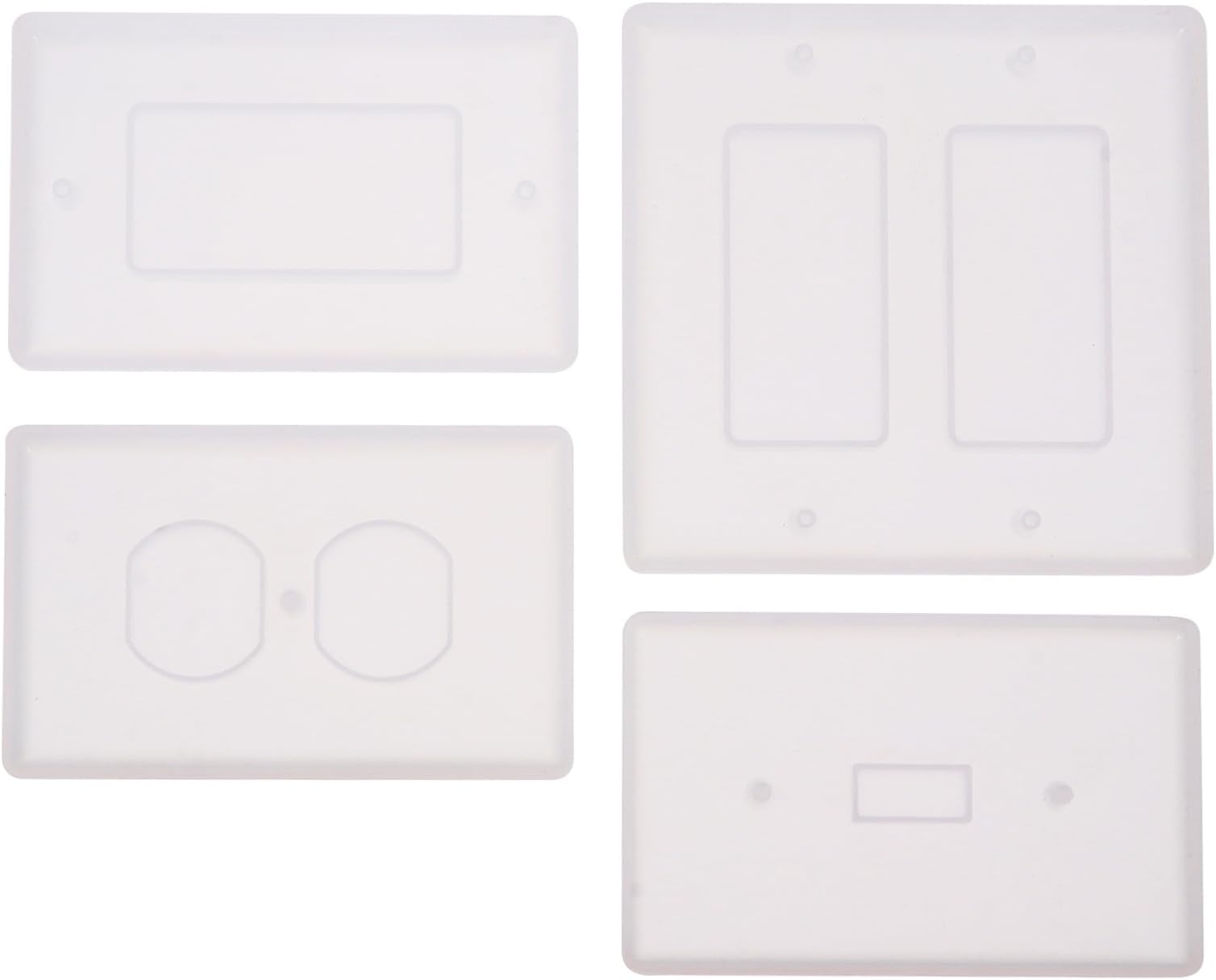 Amazon.com: BUYGOO 7Pcs Light Switch Cover Resin Molds, Switch Socket ...