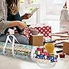 Amazon.com: Wrapping Paper Storage Bags - Set of 2 Clear Totes with ...