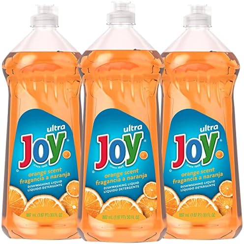 Amazon.com: JOY Ultra Orange Dishwashing Liquid Soap, Grease Cutting ...