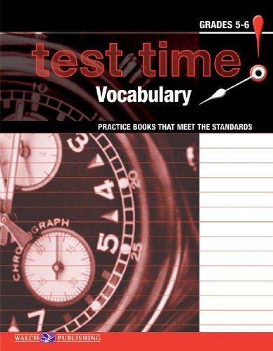 Test Time! Practice Books That Meet The Standards: Vocabulary (Test ...