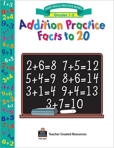 Addition Practice Facts to 20: 9781576902516: Amazon.com: Books