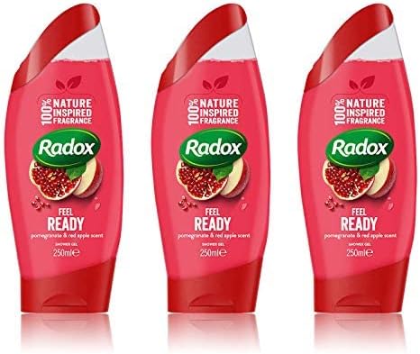 Radox Feel Ready Shower Gel, 250ml (Pack of 3)? : Buy Online at Best ...