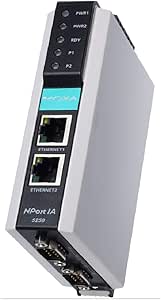 Amazon.com: MOXA NPort IA-5250-2 Ports RS-232/422/485 Serial IA Device Server, 10/100 Ethernet ...