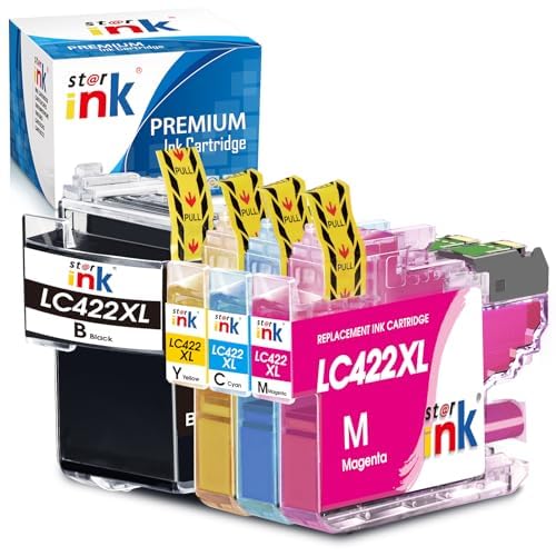 starink LC422XL Ink Cartridges Replacement for Brother LC422XL LC422 LC ...
