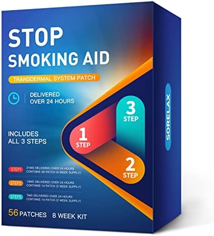 Amazon.com: Sorelax Quit Smoking Patches, Step 1 Through 3 to Quit ...