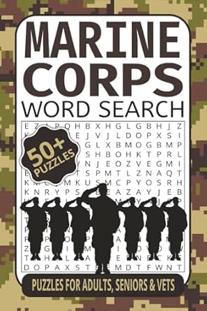 Marine Corps Word Search: Word Searches with Easy to Read Printing ...
